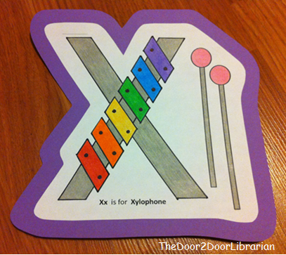 Storytime: Letter X – The Door 2 Door Librarian